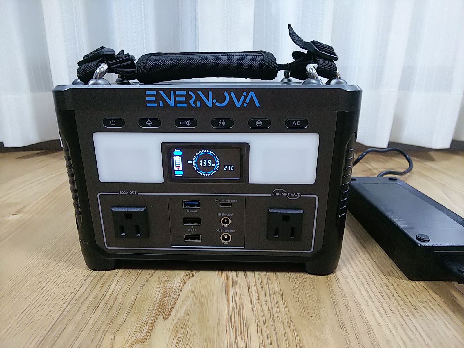 【Enernova】エナノヴァのポータブル電源ETAを実体験・レビュー - シニアからのライトなキャンピングカー生活